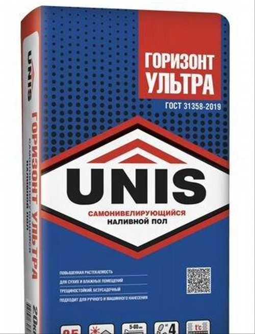 Unis Горизонт Ультра 23 кг наливной пол