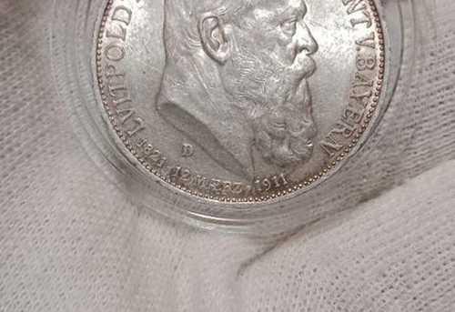 3 марки 1911 Луитпольд