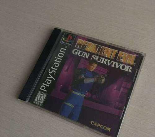 Resident evil «gun survivor» для ps1