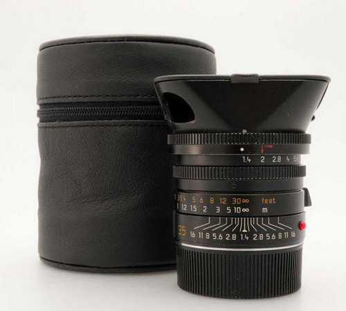 Leica 35mm f/1.4 Summilux-M asph black anodized