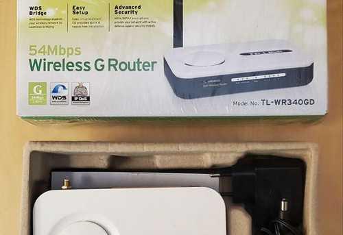 Wi-Fi роутер TP-Link TL-WR340GD