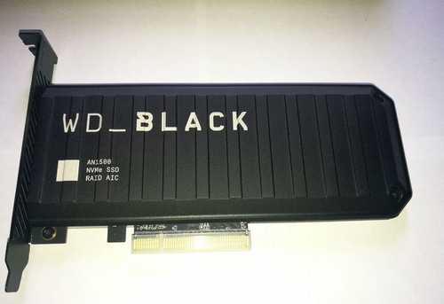 4000 гб PCIe SSD накопитель WD Black AN1500