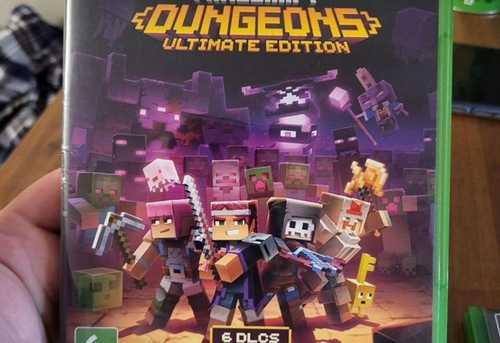 Minecraft Dungeons Ultimate Xbox Диск