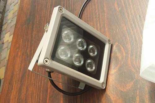 Прожектор светодиодный ик видеонаблюдения 850нм