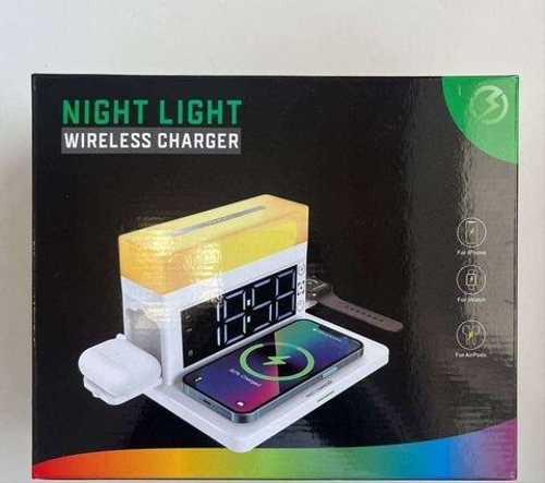 Беспроводная зарядка Night Light Wireless Charger