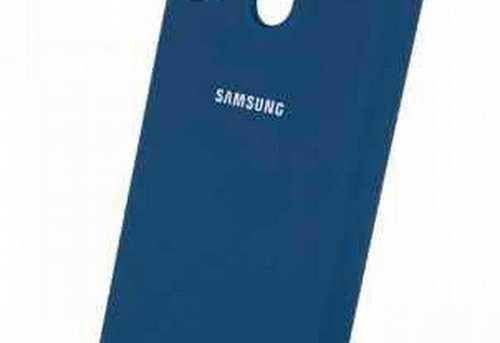 Чехол Silicone Cover Samsung A20 и А30 синий