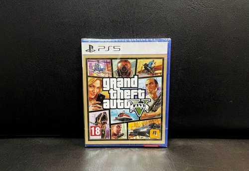 GTA 5 ps5 Диск новый