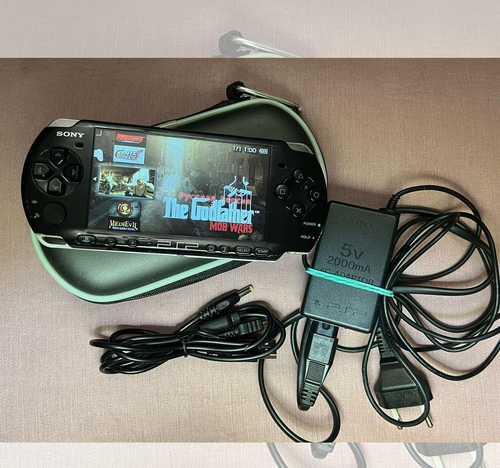 Sony PSP 3008 прошитая 64gb,black