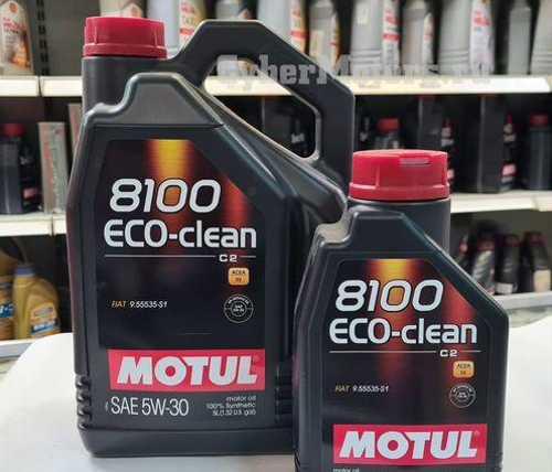 Масло motul 8100 ECO-clean 5W-30 5л