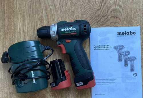 Шуруповерт Metabo powermaxxbsbl