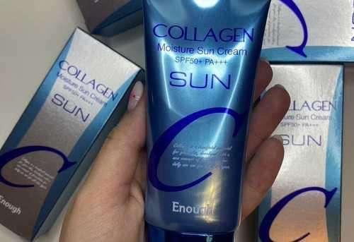 Солнцезащитный крем Colllagen moisture sun cream