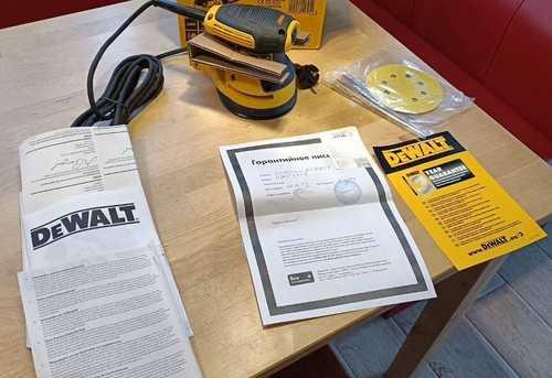 Эксцентриковая шлифмашина DeWalt DWE 6423