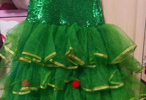 Новогоднее платье Елочка