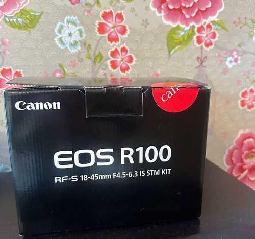 Canon eos r100 kit 18 45mm is stm