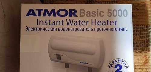 Проточный водонагреватель atmor basic 5000