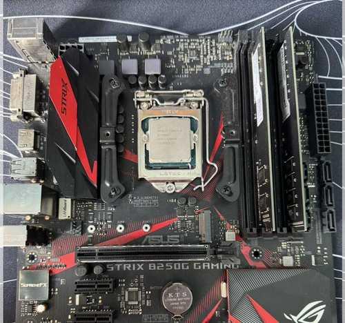 Материнская плата asus с процессором i5 7600k