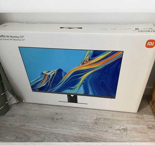 Монитор Xiaomi Mi 4K Monitor 27" xmmnt27NU