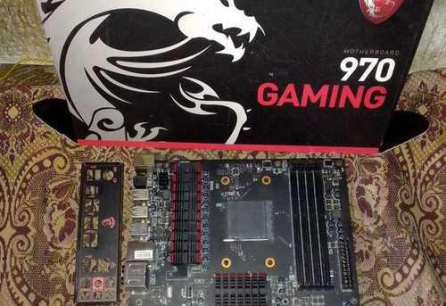 AM3+ MSI 970 Gaming под FX топ игровая