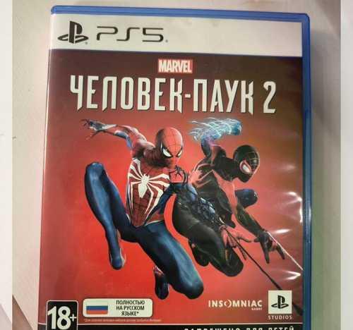 Игра Человек паук 2 ps5 диск