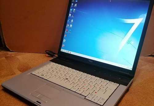 Fujitsu COM/LPT/15"/отл.сост/2ядра/3(4) Гб/250Гб