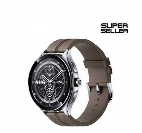 Смарт-Часы Xiaomi Watch 2 Pro (Серебро)