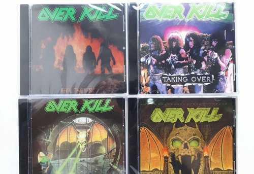 CD диски Overkill, Testament, Exodus, Annihilator