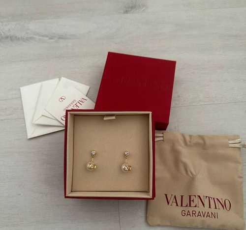 Серьги Valentino (оригинал )