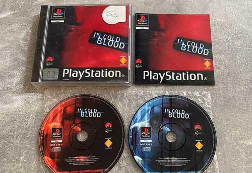 In Cold Blood Sony PS1 PAL лицензия