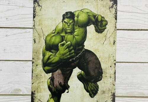 Декоративная табличка Hulk