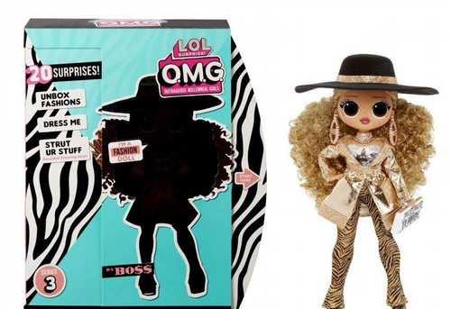 Новая Кукла L.O.L. Surprise OMG Doll 3-Da Boss
