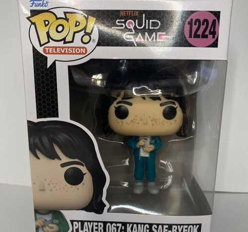 Funko pop squid game player 067: kang SAE-byeok