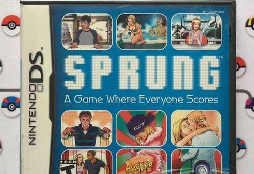 Sprung A Game Where Everyone Scores Nintendo DS