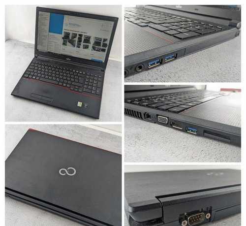 Надёжный ноутбук Fujitsu LifeBook E554