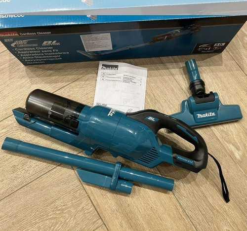 Аккумуляторный пылесос Makita DCL286 с циклоном