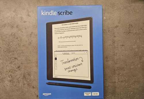 Amazon Kindle Scribe 64 gb + premium pen