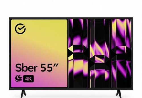 Телевизор Sber SDX-55U4010B, 55"(139 см), UHD 4K