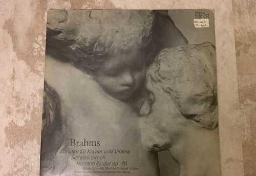 Пластинка виниловая "Johannes Brahms”