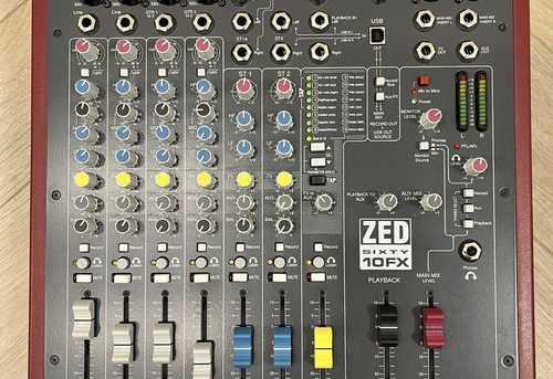 Микшерный пульт allen heath zed 10 fx