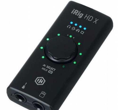 Аудиоинтерфейс IK Multimedia iRig HD X