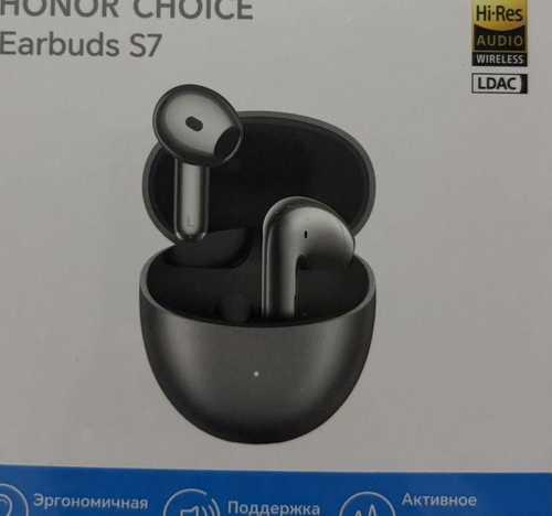 Наушники honor earbuds s7 новые