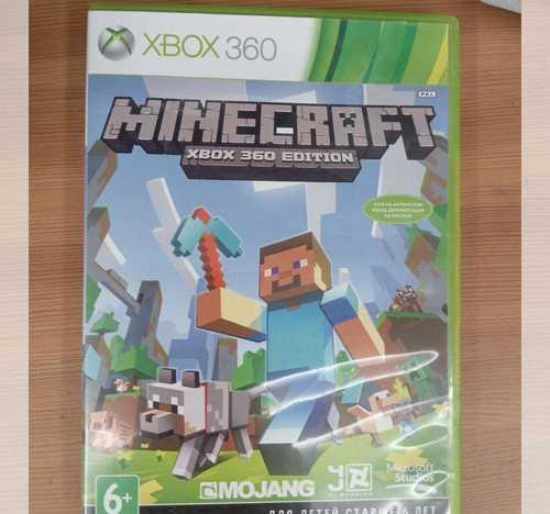 Диск Minecraft на xbox 360