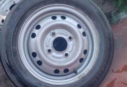 Летний комплект на матиз Dunlop 155 70 13