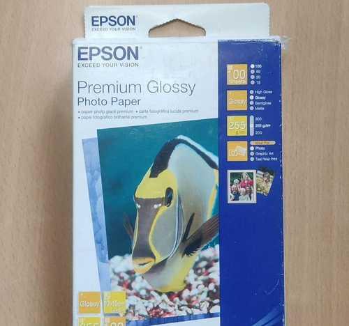 Фотобумага epson premium 10*15