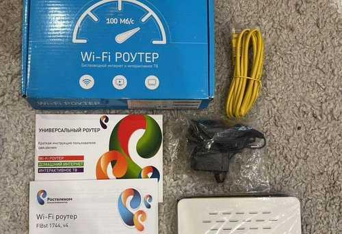 Wifi роутер ростелеком fast 1744, v4