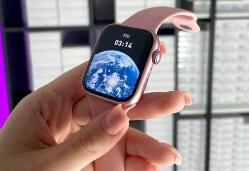 Часы Apple Watch 8 розовые + Гарантия
