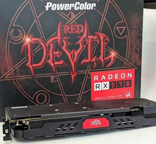 Видеокарта RX570 PowerColor Red Devil