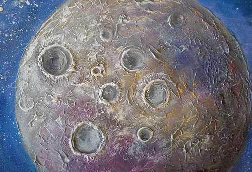 Интерьерная картина Луна 50 на 50 см