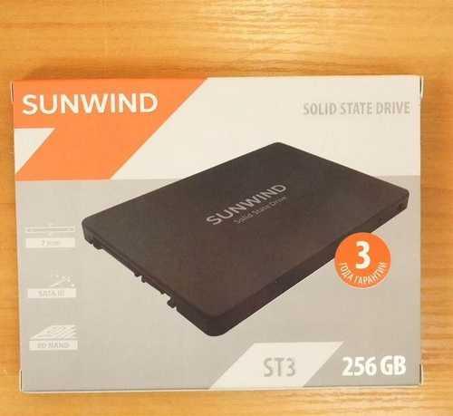 SSD накопитель Sunwind 256Gb 2,5" SATA