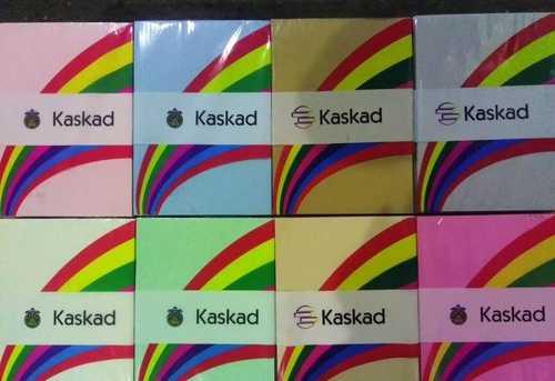 Цветная бумага Кaskad,А4, масса 1м2-80г/м2,Швеция