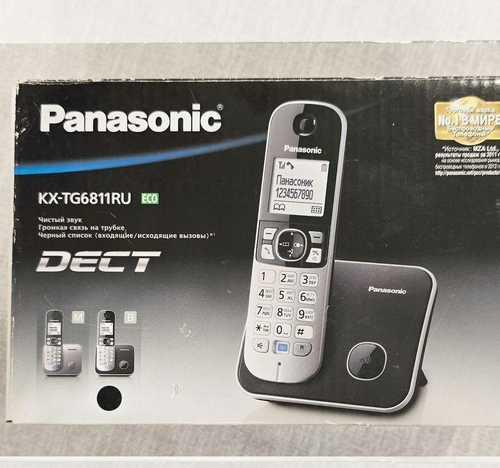 Новый телефон Panasonic KX-TG6811RU
